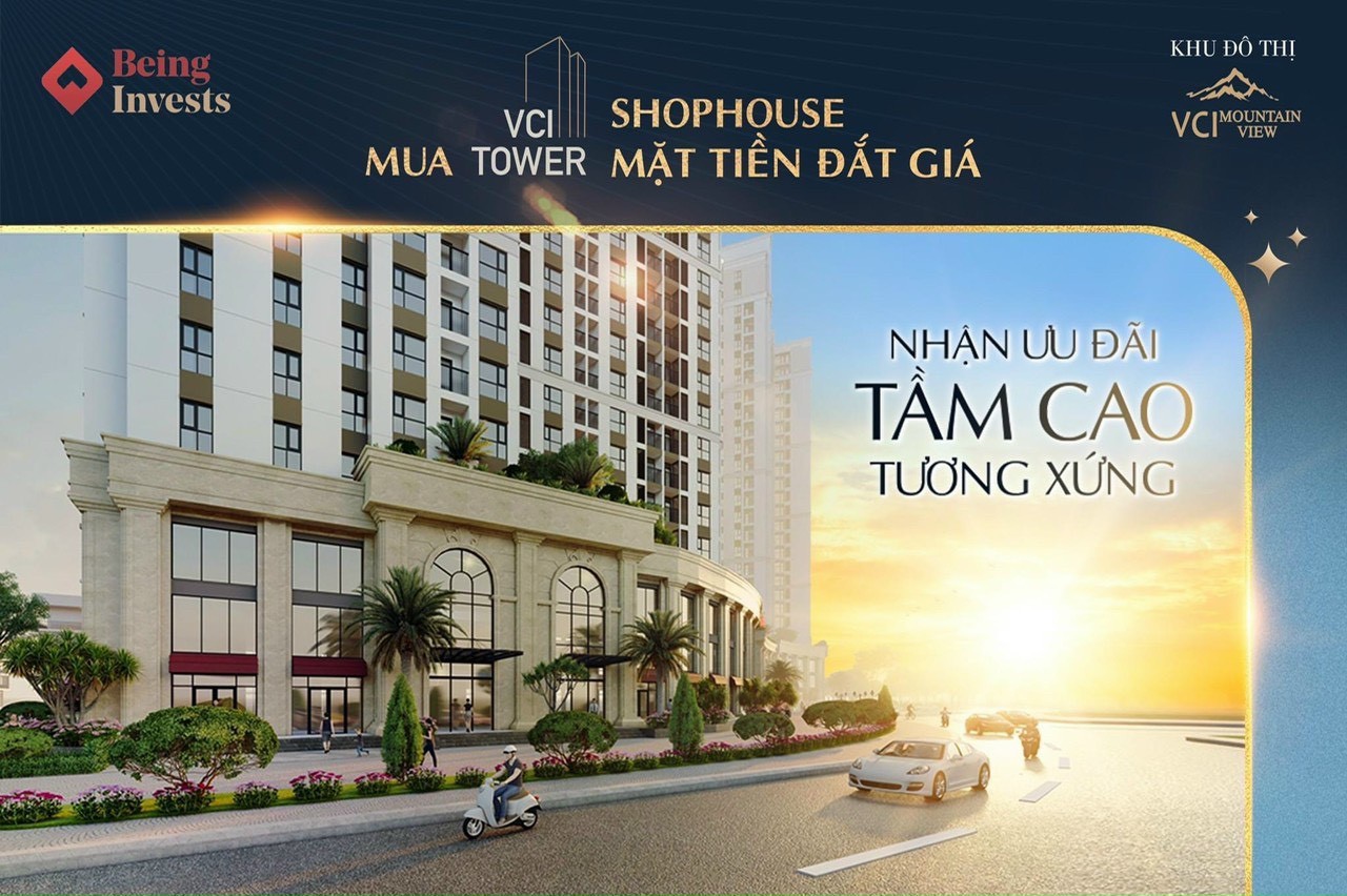 8 LÝ DO nên sở hữu SHOP HOUSE CHÂN ĐẾ - VCI TOWER Vĩnh Yên